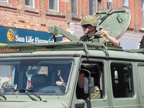 Military Training at Tank Range | The Meaford Independent