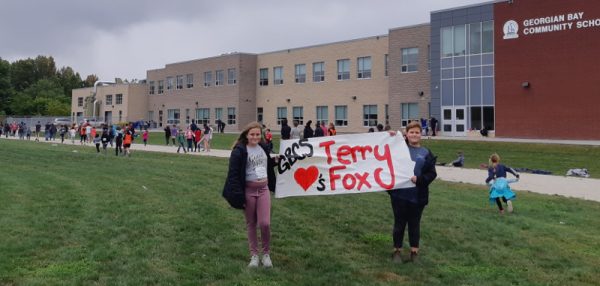 GBCS Students Take Part in Terry Fox Run | The Meaford Independent