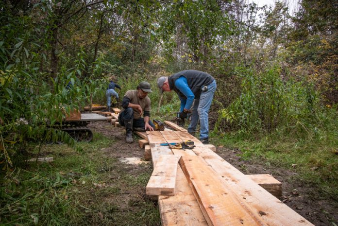 Trout Hollow Boardwalk Project Complete | The Meaford Independent