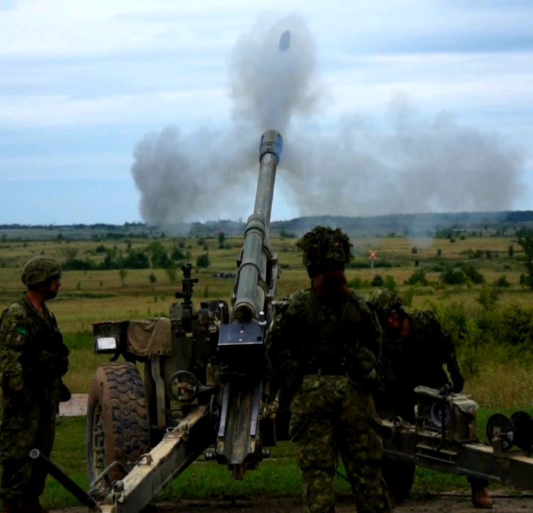 Live Fire Exercise at the 4th Canadian Division Training Centre In ...